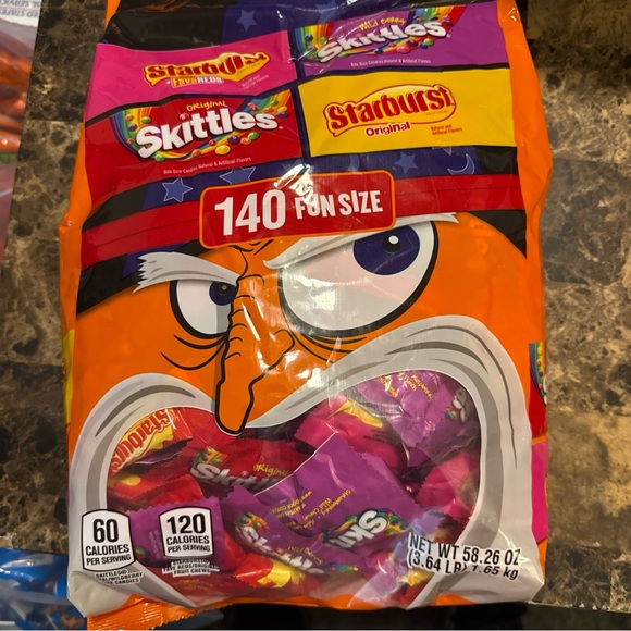 Mars | Party Supplies | Skittles And Starburst Fun Size Variety Pack ...